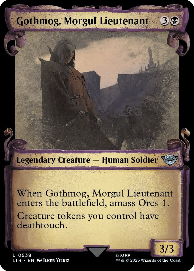 Gothmog, Morgul Lieutenant (Showcase Scrolls) [LTR - 538] – Many Realms