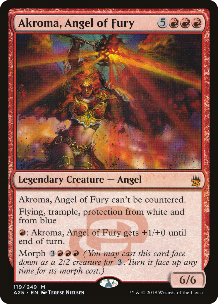 Akroma, Angel of Fury (A25-119) - Masters 25 – Many Realms