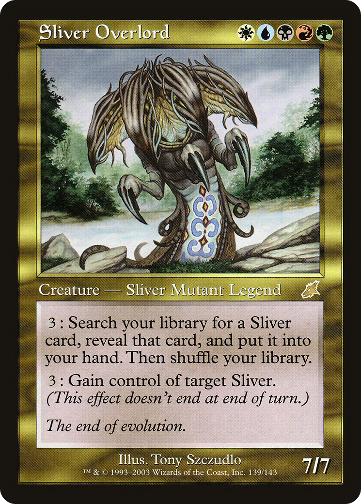 Sliver Overlord (SCG-139) - Scourge – Many Realms