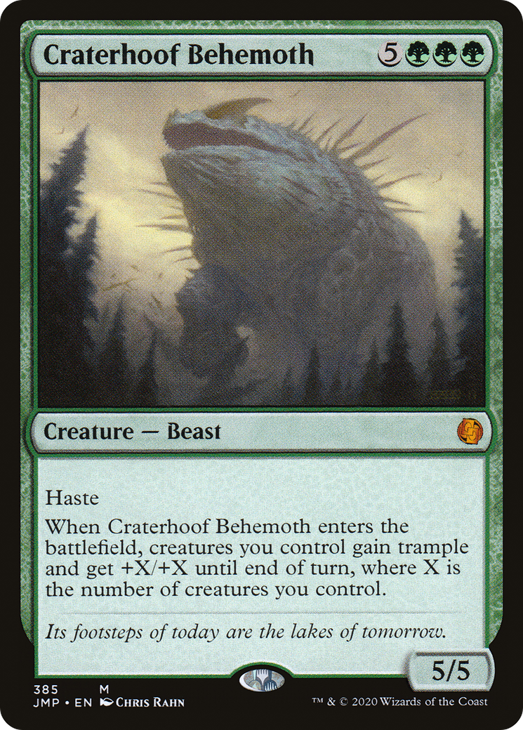 Craterhoof Behemoth (JMP-385) - Jumpstart – Many Realms