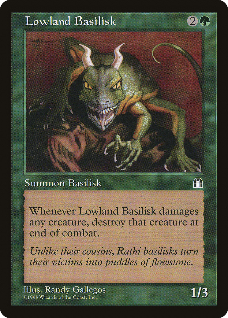 Lowland Basilisk (STH-109) - Stronghold – Many Realms