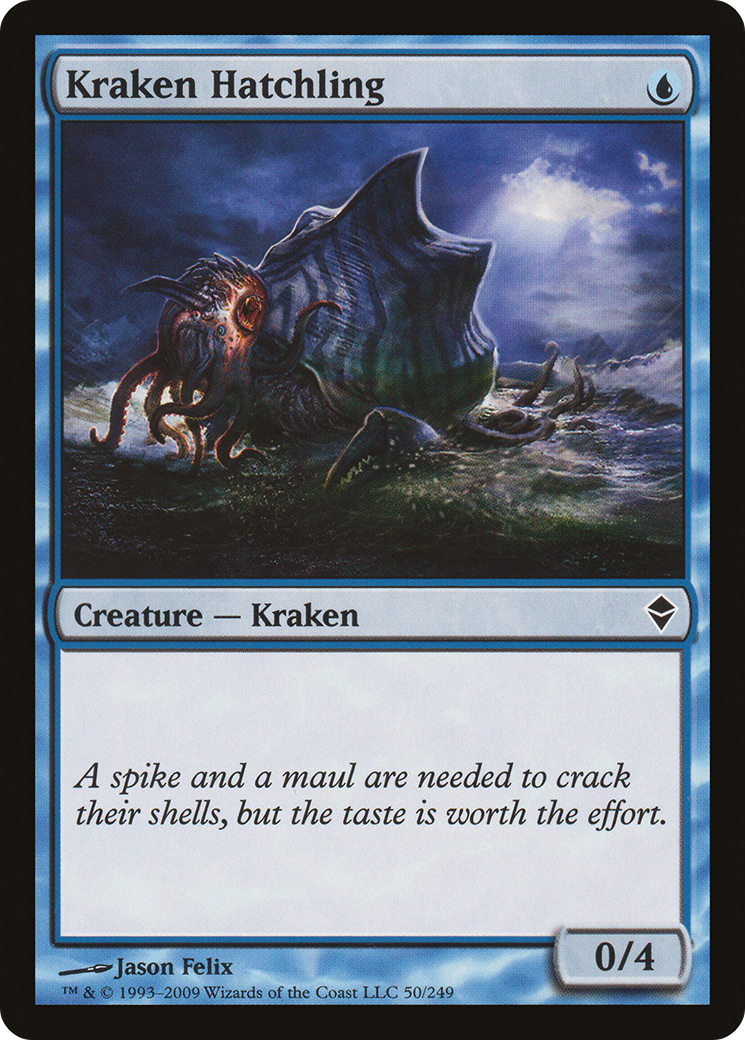 Kraken Hatchling (ZEN-050) - Zendikar – Many Realms