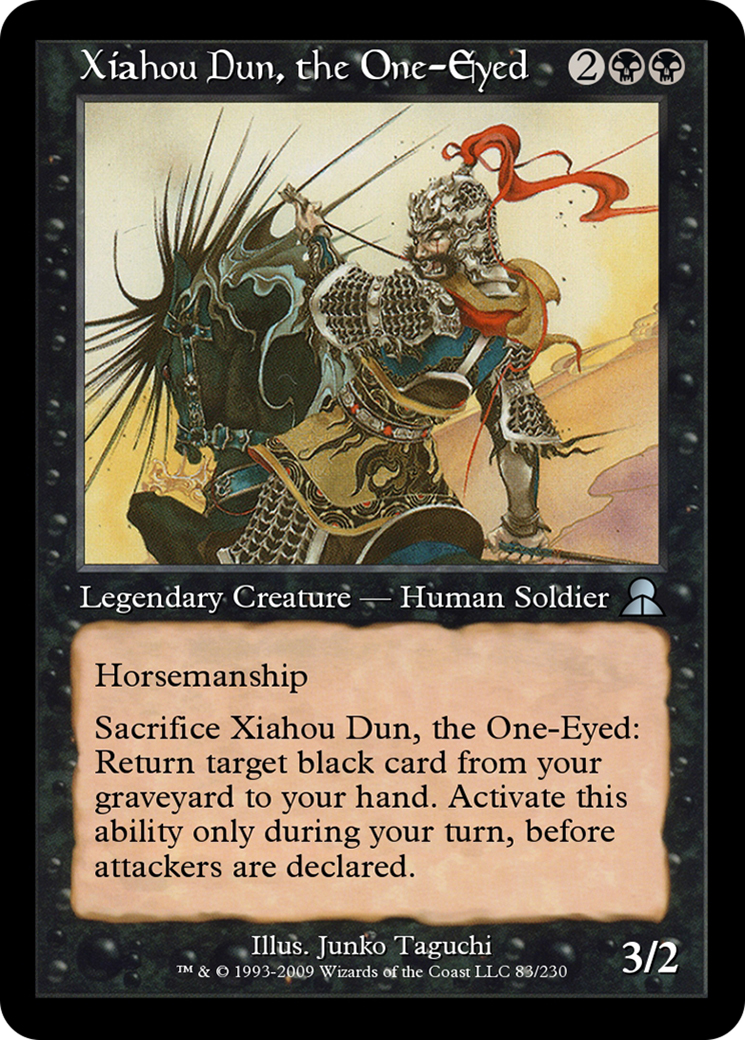 Xiahou Dun, the One-Eyed (ME3-083) - Masters Edition III – Many Realms