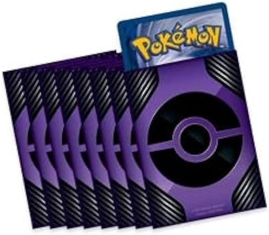 Standard - Purple Pokeball - Pokemon Sleeves (65ct) – Many Realms