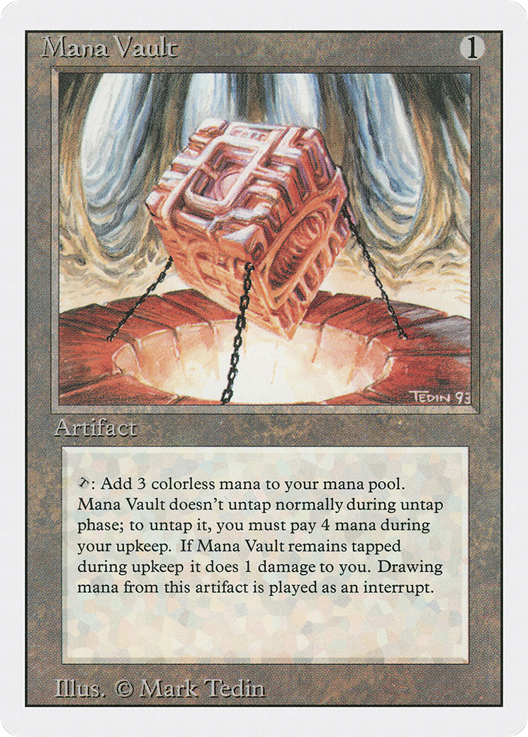 Mana Vault (3ED-) - Revised Edition – Many Realms