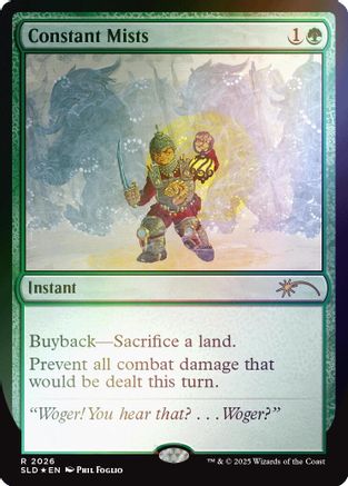 Constant Mists (2026) (Rainbow Foil) [SLD - 2026] – Many Realms