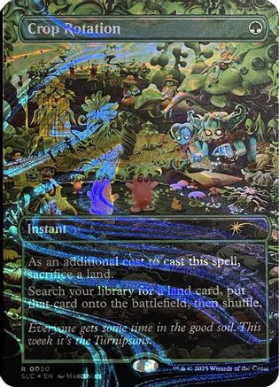 Crop Rotation (Halo Foil) (SLC-030) - Secret Lair Countdown Kit Foil ...