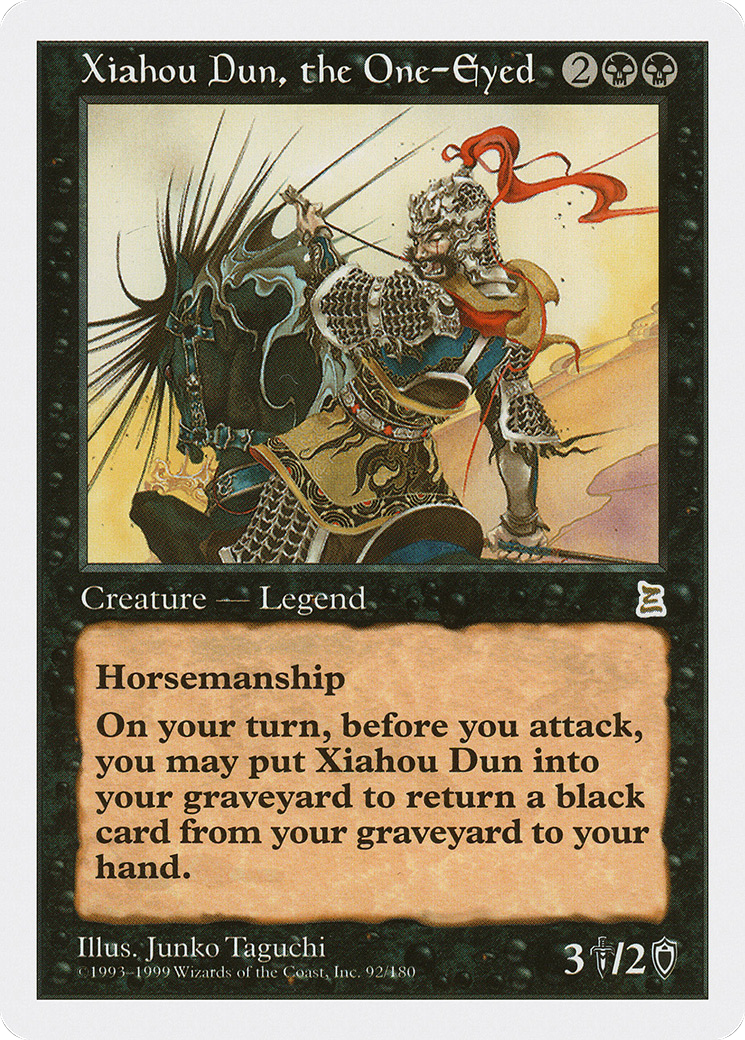 Xiahou Dun, the One-Eyed (PTK-092) - Portal Three Kingdoms – Many Realms