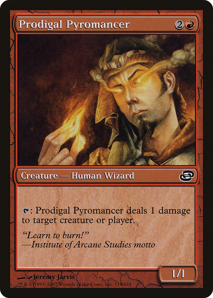 Prodigal Pyromancer (PLC-118) - Planar Chaos: (colorshifted) Foil ...