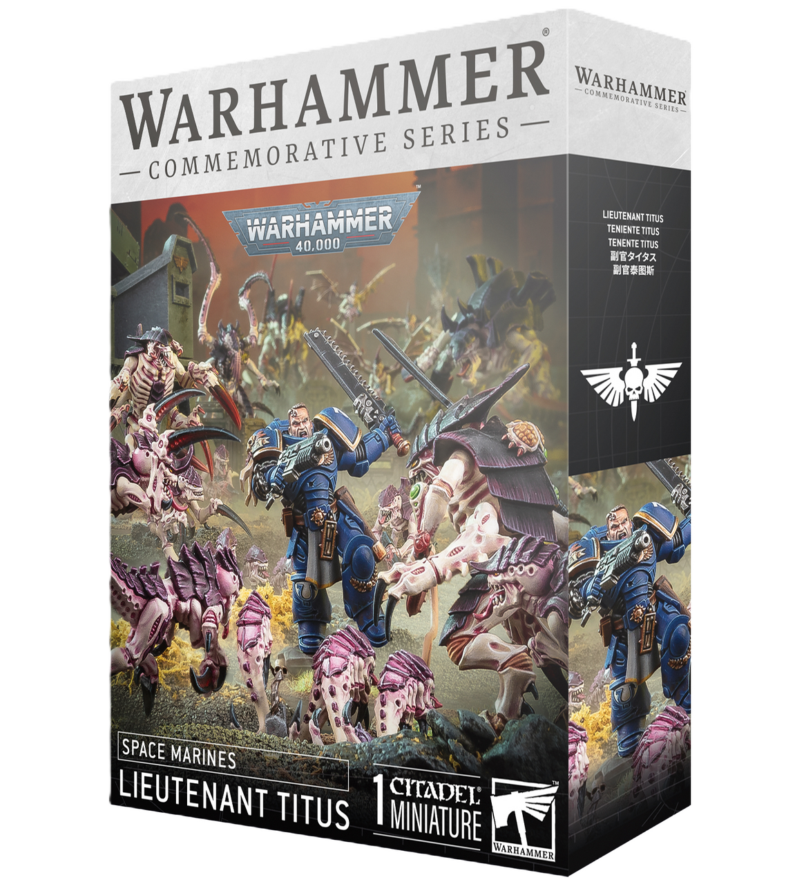 Warhammer 40k - Space Marines - Lieutenant Titus – Many Realms