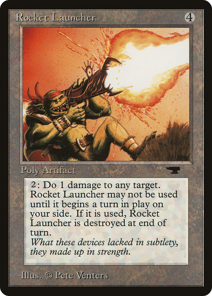 Rocket Launcher (ATQ-063) - Antiquities – Many Realms
