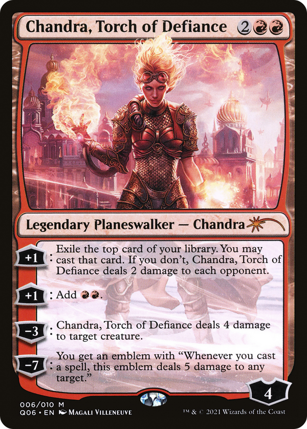 Chandra, Torch of Defiance (UMP-006) - Pioneer Challenger Decks 2021 ...