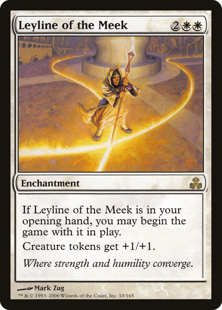 Leyline of the Meek (GPT-010) - Guildpact – Many Realms